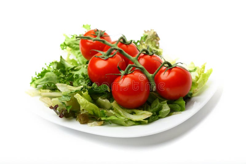 RGB salad stock image. Image of side, details, close, plate - 15045