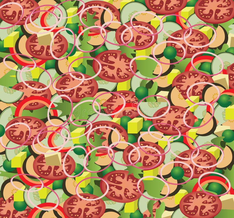 Salad Background Stock Illustrations – 113,435 Salad Background Stock ...