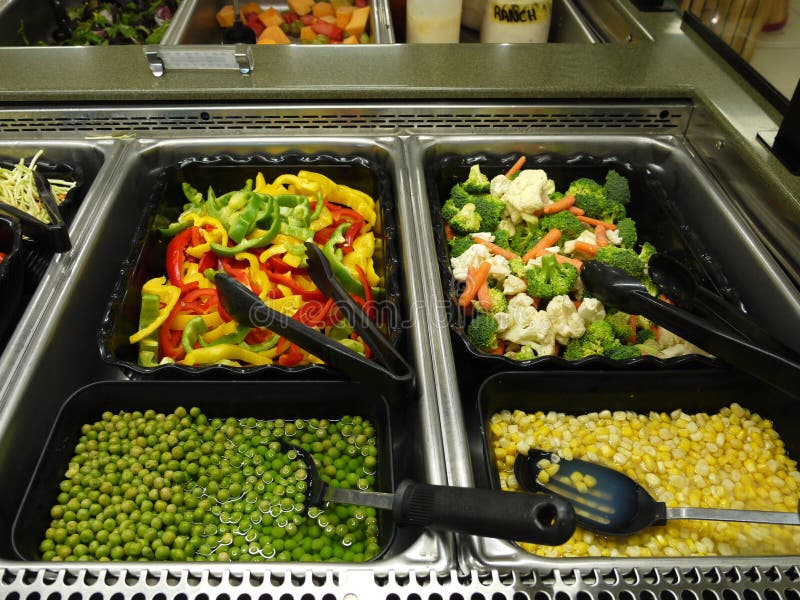 Salad bar stock photo. Image of self, pepper, bell, cafeteria - 16819038