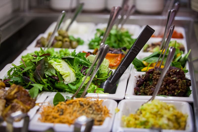 Salad Bar stock photo. Image of vegetables, salad, upscale - 32726070