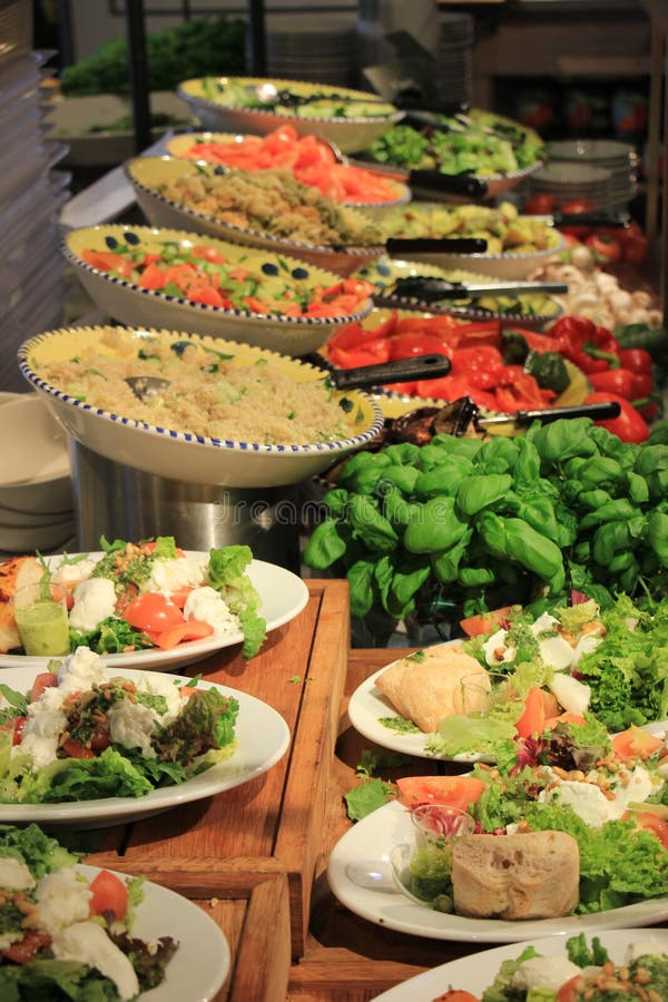 Salad Bar stock image. Image of choice, safety, restaurant - 31746645
