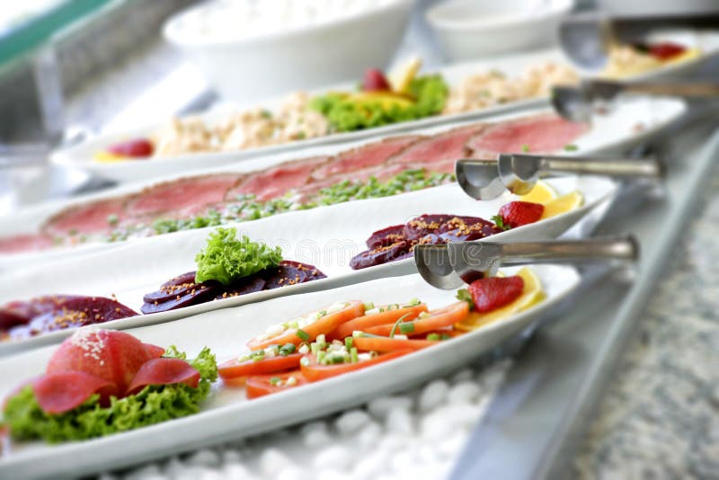 SALAD BAR stock photo. Image of selfservice, beetroot - 51506340