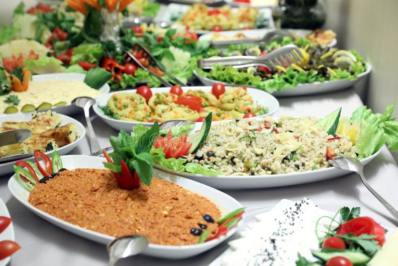 Salad buffet stock image. Image of dining, delicious - 93411441