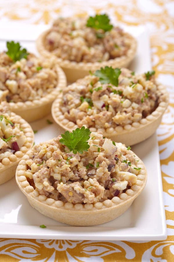 Salad with Cod Liver, Eggs and Onion Stock Photo - Image of healthy ...