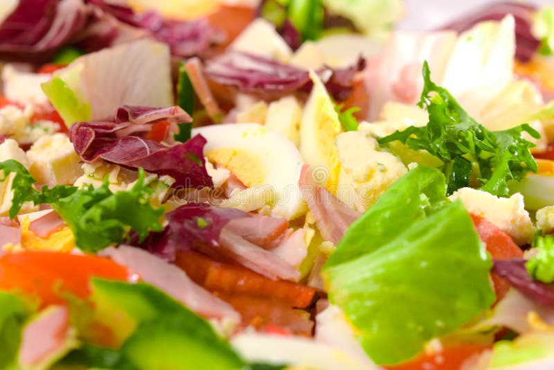 Salad Macro stock photo. Image of vegetable, cucumber - 4197814