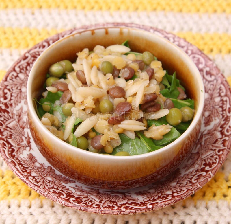 Salad stock image. Image of food, legumes, starter, vegetarian - 58821163