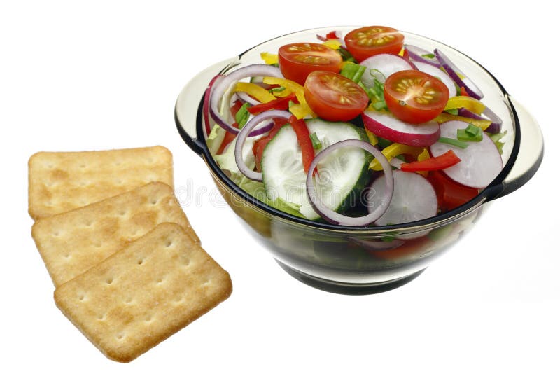 Salad with vegetables. stock photo. Image of elegant - 12354890