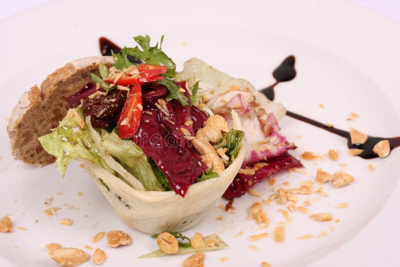 Salade mixte photo stock. Image du régénération, santé - 12471514