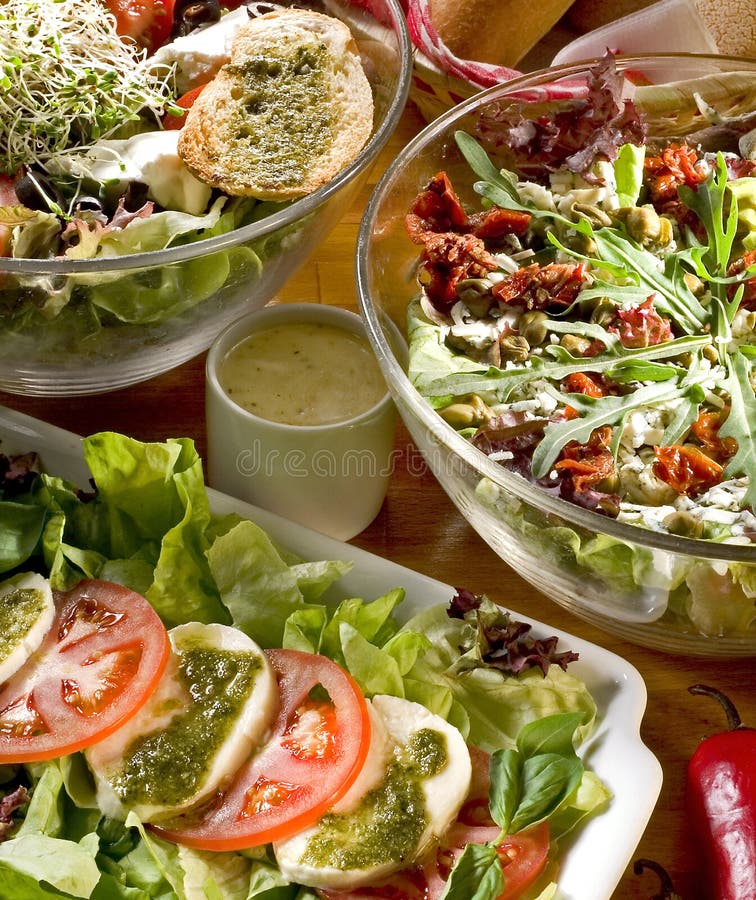 Salad buffet stock photo. Image of dining, barbecue, catering - 25803284