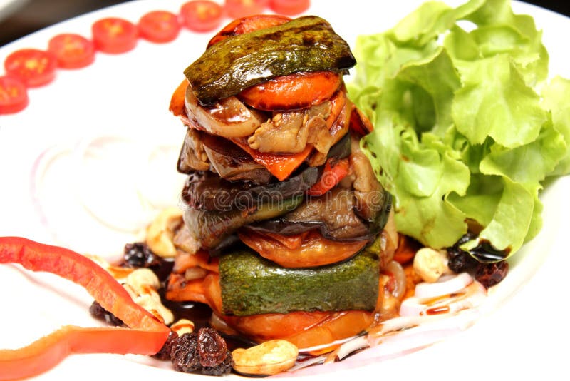 Salads, boiled vegetables stock image. Image of steamed - 32431083