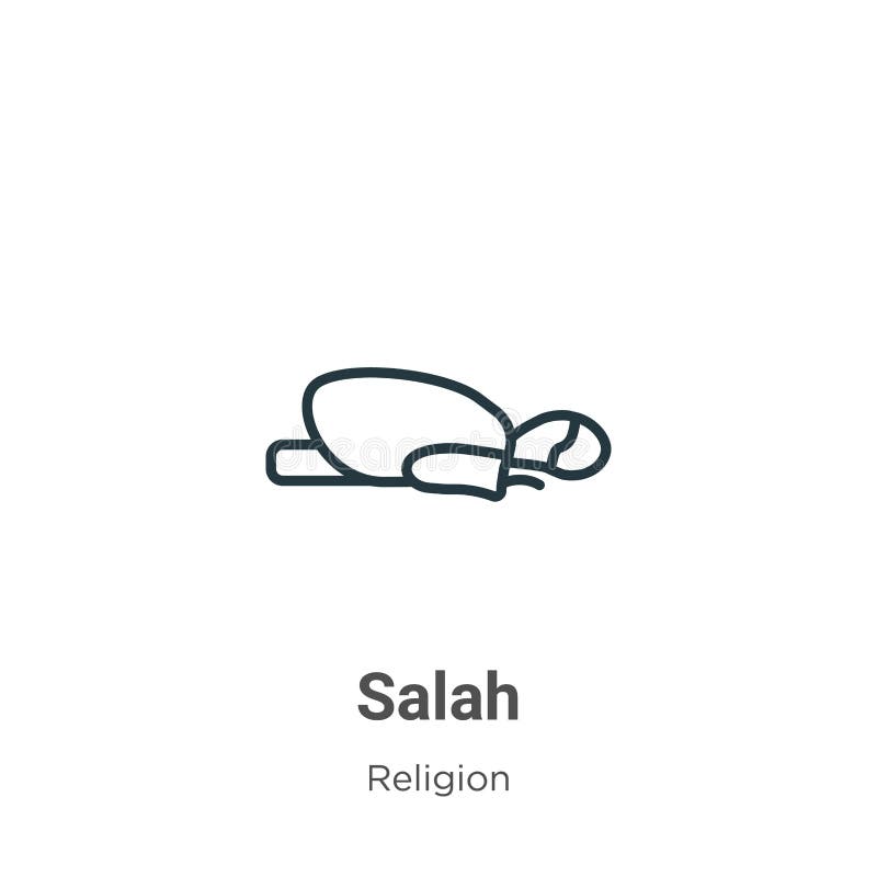 Outline Salah Logo Concept Stock Illustrations – 21 Outline Salah Logo ...