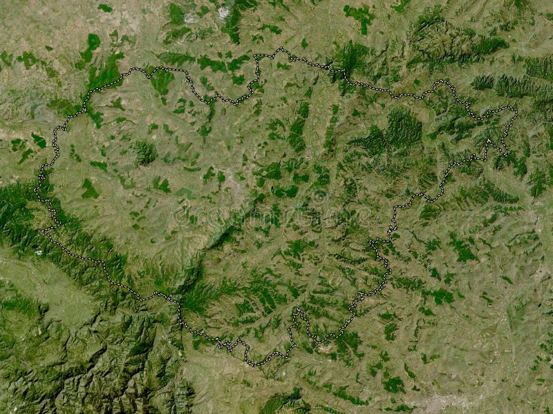 Salaj, Romania. Low-res Satellite. No Legend Stock Illustration ...