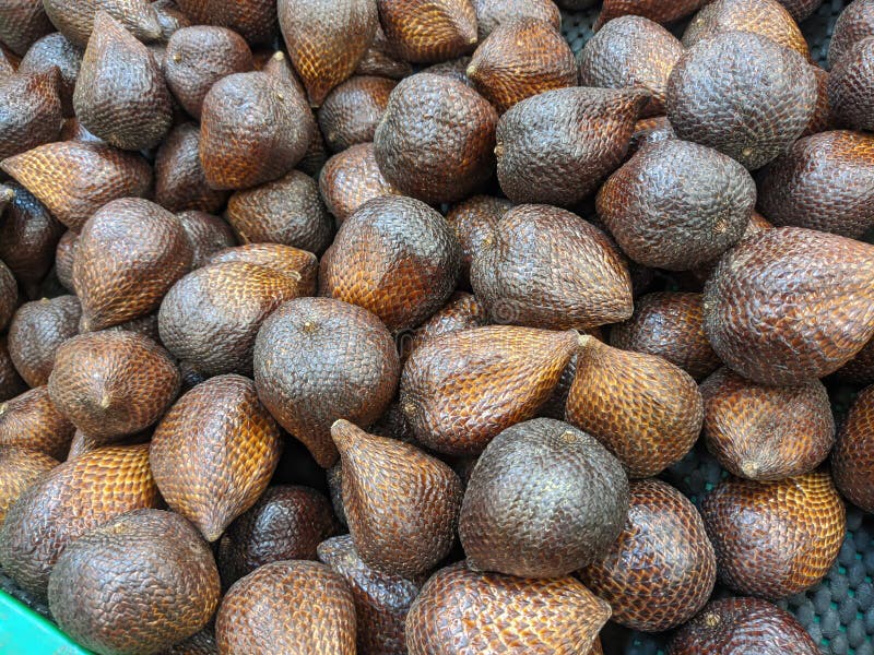 Salak Fruit Form the Supermarket Stock Photo - Image of tasty, skin ...