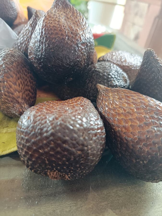 Salak Fruit from Indonesia Has Scaly Skin Stock Photo - Image of skin ...