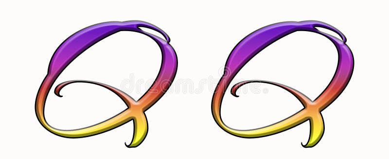 Salamat Font Fonts Gradient Sans Serif Alphabet Letters Calligraphy ...