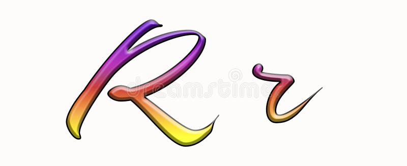 Salamat Font Fonts Gradient Sans Serif Alphabet Letters Calligraphy ...