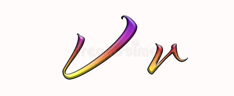 Salamat Font Fonts Gradient Sans Serif Alphabet Letters Calligraphy ...