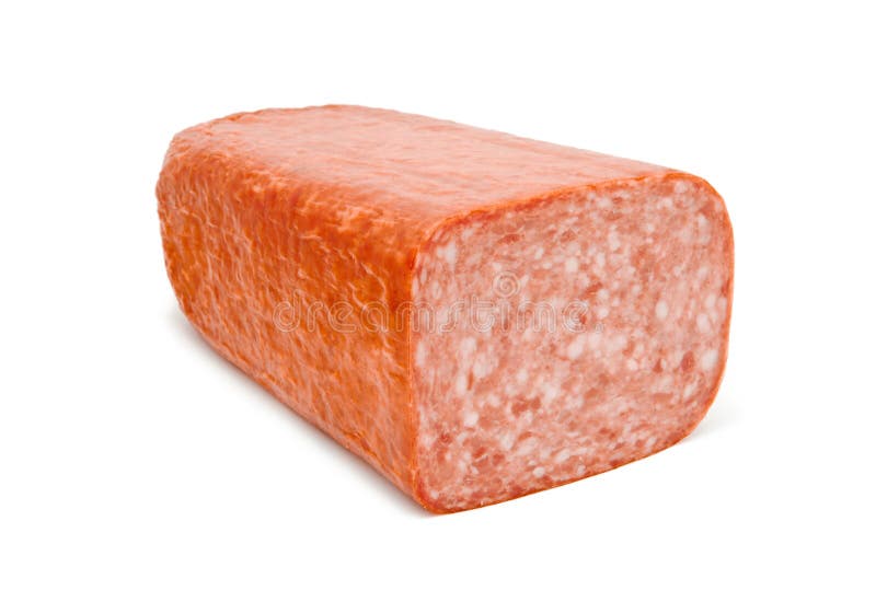 Salami stock image. Image of piece, sliced, salami, tasty - 14322197