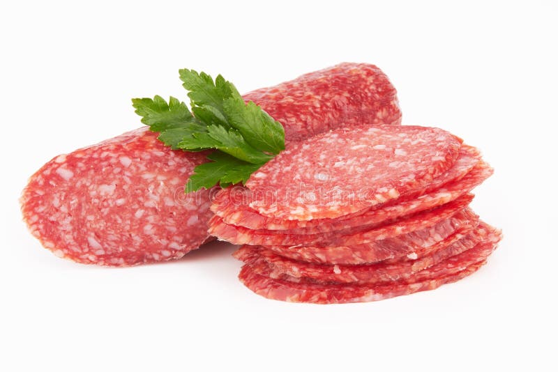 Salami photo stock. Image of ingrédient, gros, salami - 38018026