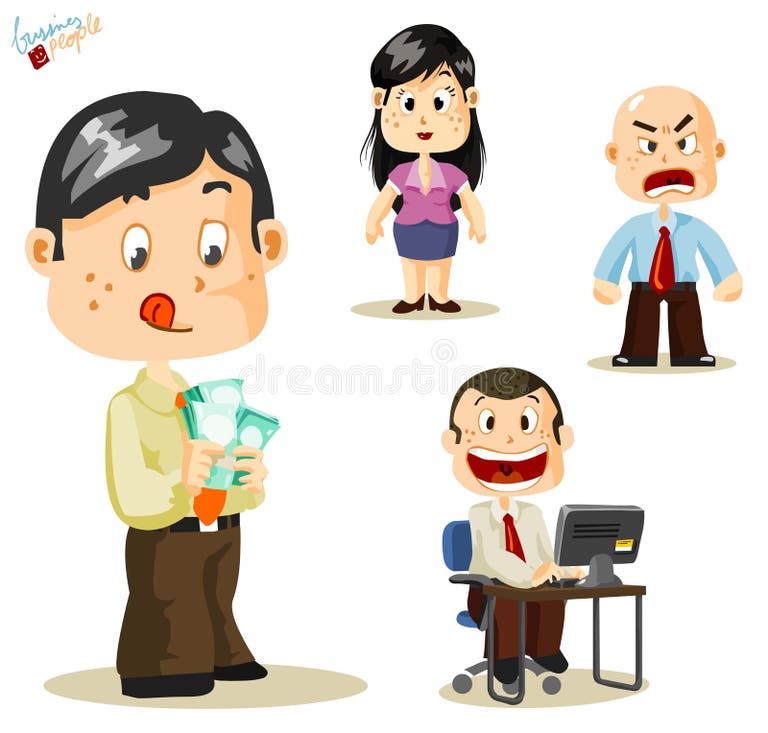 Salary Cartoon Stock Illustrations – 23,845 Salary Cartoon Stock ...