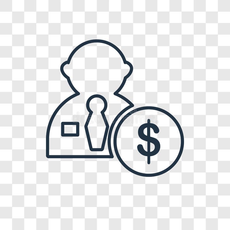 Salary Icon Vector Isolated on White Background, Salary Sign Stock ...