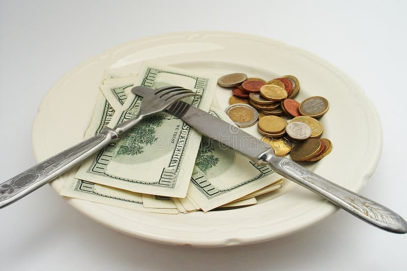 Salary for food stock photo. Image of coins, barter, independence - 279310