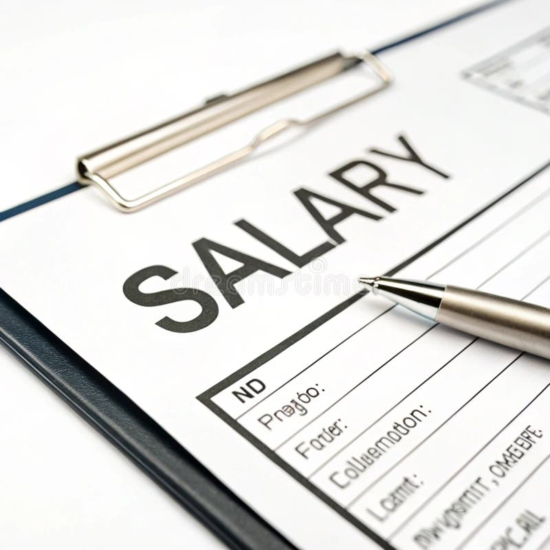 Salary Icon Isolated on Transparent Background Stock Illustration ...