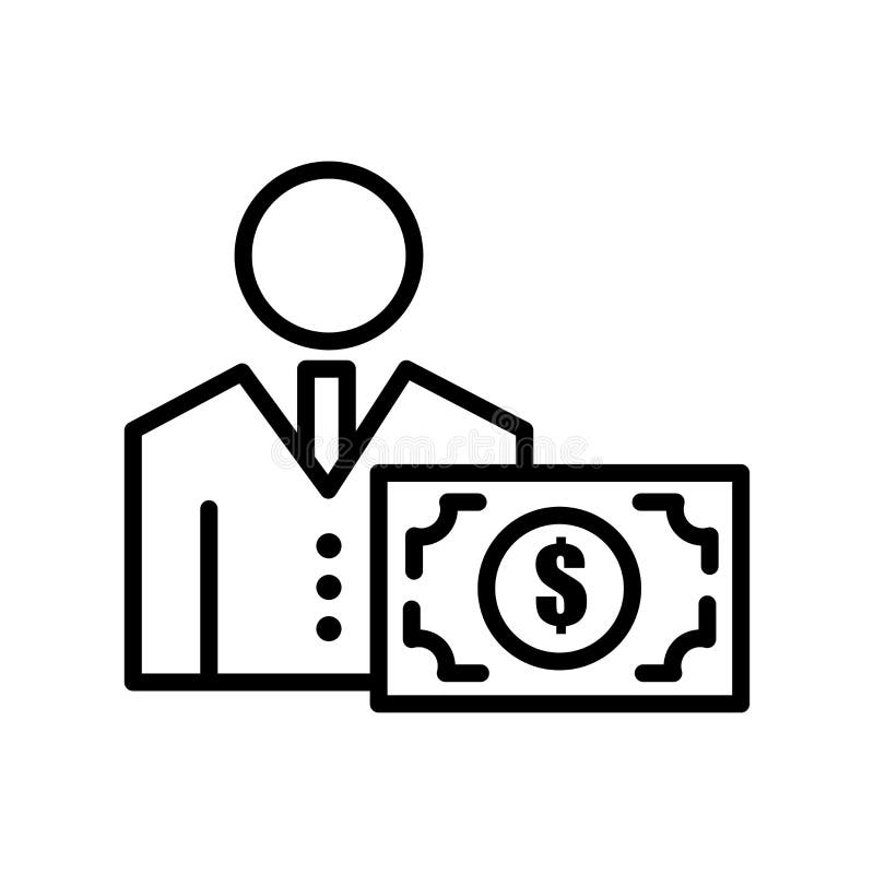 Salary Icon Vector Sign and Symbol Isolated on White Background Stock ... Salary Icon Vector Sign and Symbol Isolated on White Background Stock ...