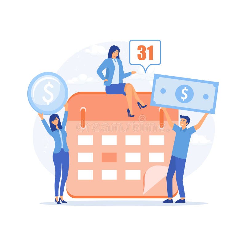 Salary Payment. Showing a Group of People Celebrating Salary Payment ...