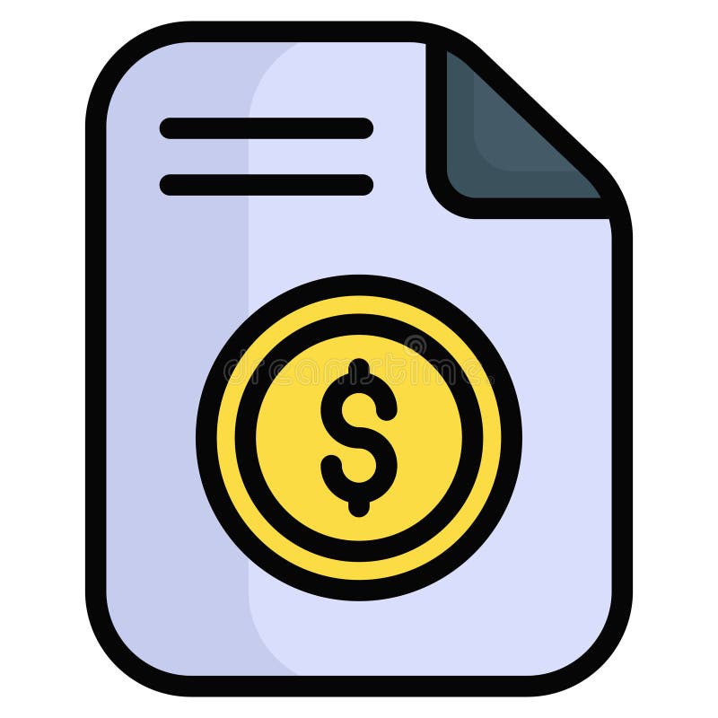 Salary Slip Icon Stock Illustrations – 42 Salary Slip Icon Stock ...