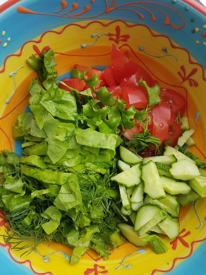 Salat stock image. Image of greenery, food, health, salat - 120858443