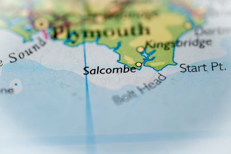 Salcombe Map Stock Photos - Free & Royalty-Free Stock Photos from ...