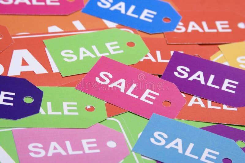 Sale stock image. Image of green, price, selling, label - 13641011