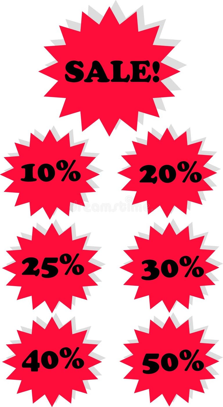 Different Sale Signs Stock Illustrations – 936 Different Sale Signs ...