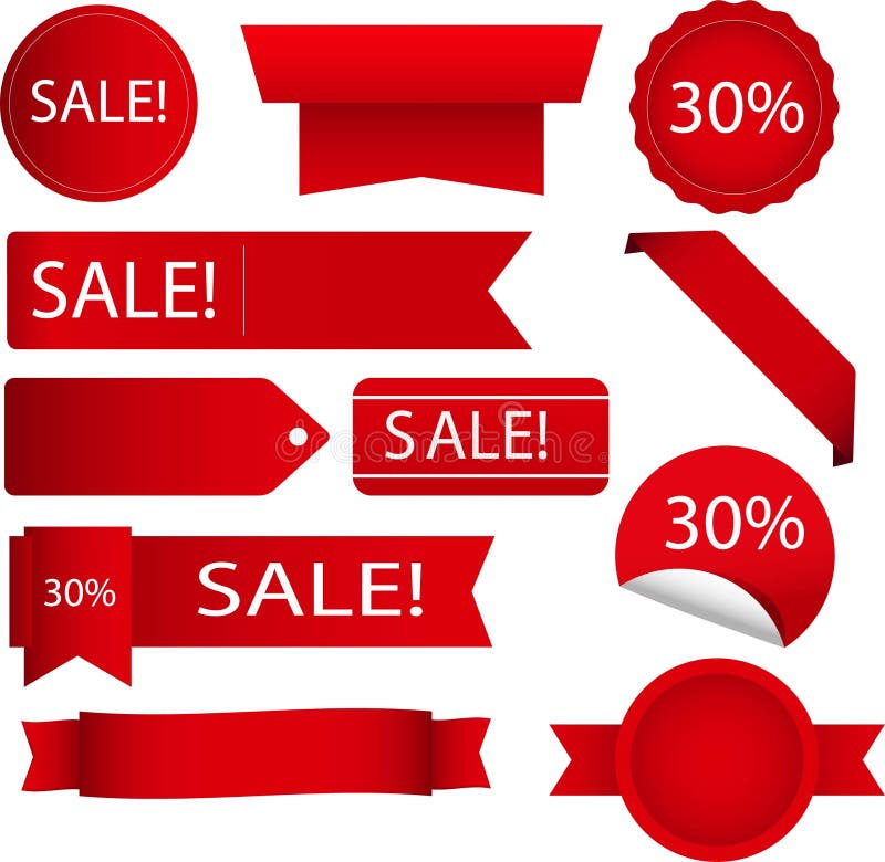 Stylish Frames Sale and Discount Collection Stock Vector - Illustration ...