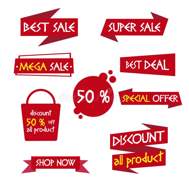 Bundle Sign Sale, Super Sale, Mega Sale, Best Sale Stock Vector ...