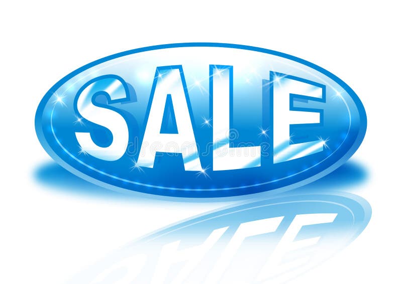 Sale Logo with People Celebrating Stock Vector - Illustration of drawn ...