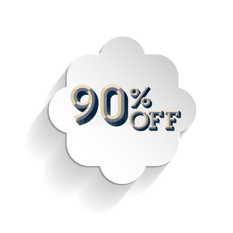 Sale 90 OFF in 3D White Background Stock Vector - Illustration of ...