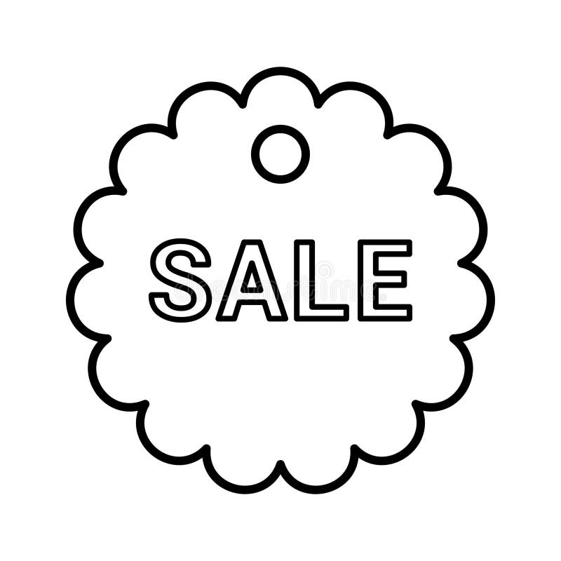 Sale Badge icon stock illustration. Illustration of price - 273350400