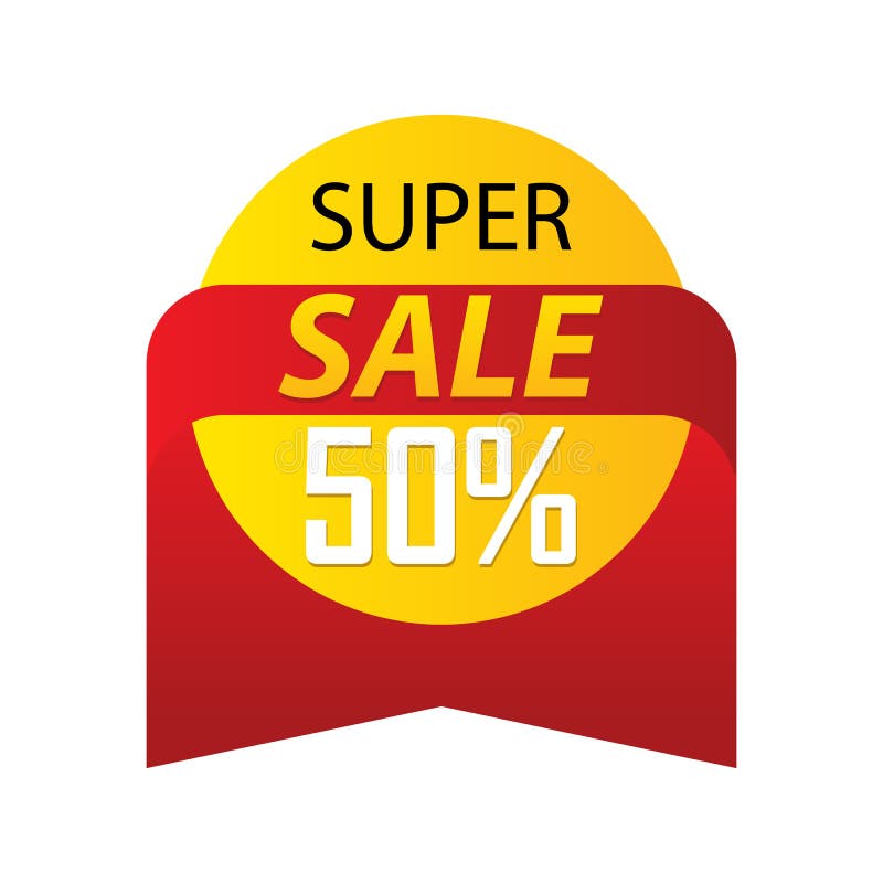 Sale Badge Sticker Design Element Stock Vector - Illustration of ...