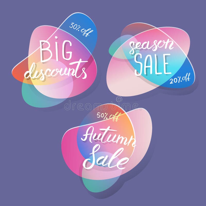 Sale Badges and Special Offer Tags. Creative Banners for Web and Print ...