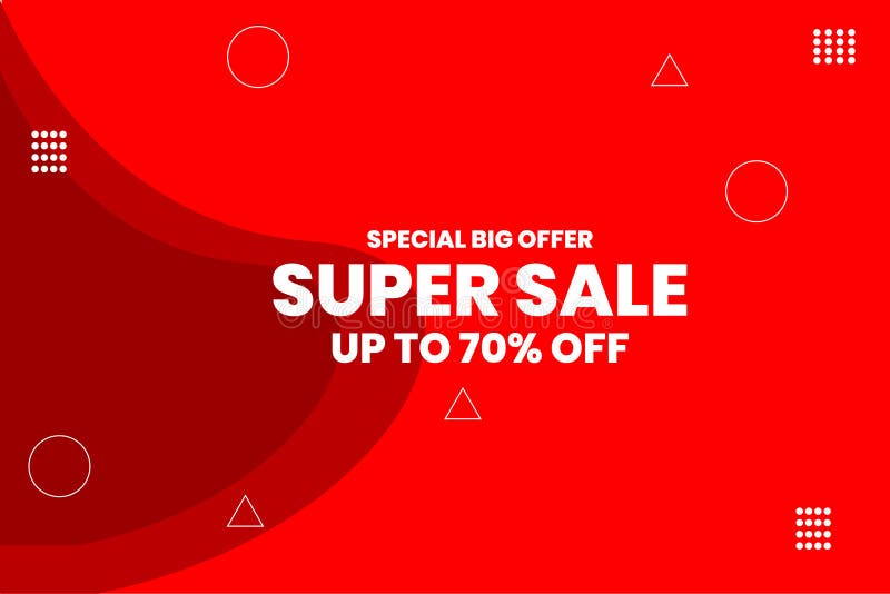 Special Offer and Deals Sales Banner Background Design Stock Vector ...