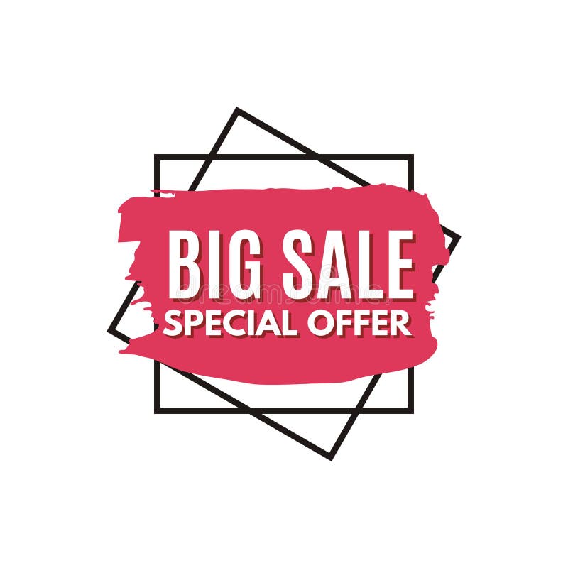 Sale banner logo stock vector. Illustration of logo - 124919212