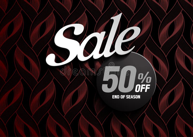 Sale pattern background stock vector. Illustration of graphic - 132204574