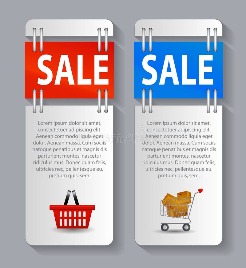 Sale Banner with Place for Your Text. Vector Stock Vector ...