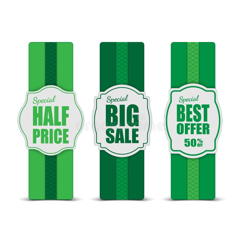 Vector sale tickets. stock vector. Illustration of market - 46074615