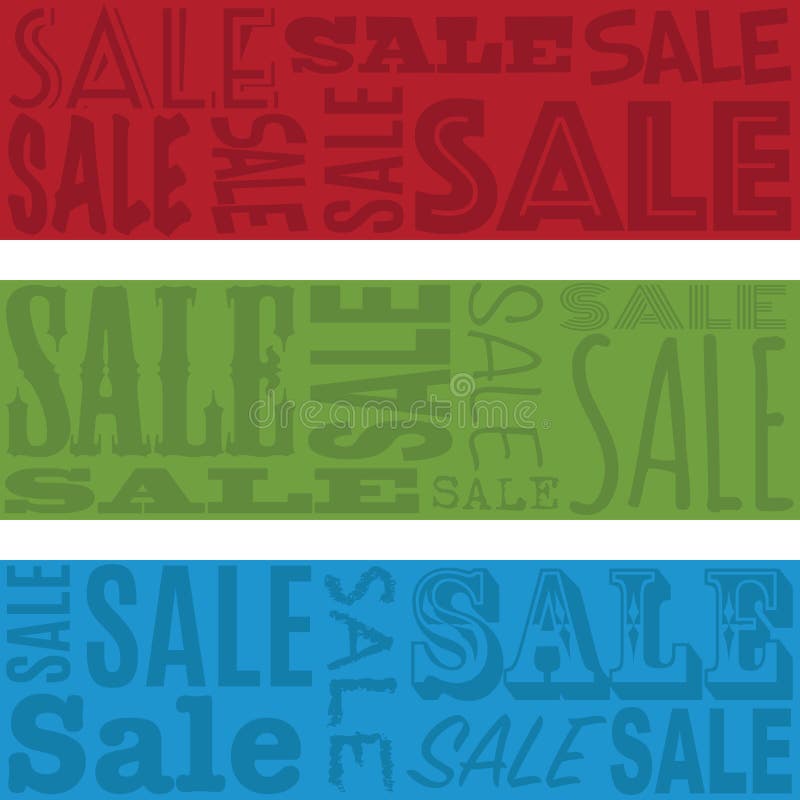 Sale banners stock vector. Illustration of sale, sign - 48585061