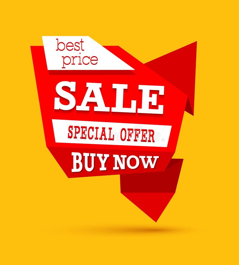 Sale Best Price Banner. stock vector. Illustration of product - 87617607