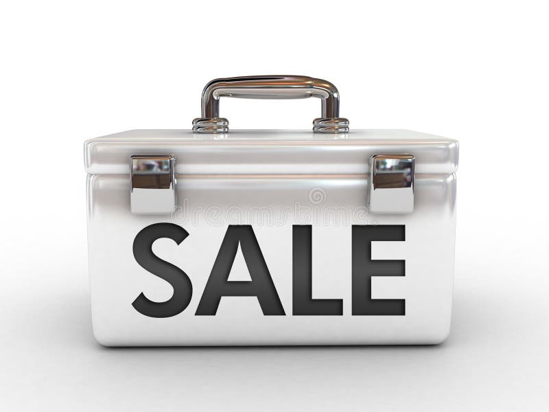 Sale box stock illustration. Illustration of isolated - 15672407