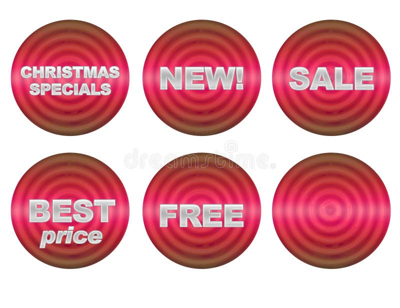 Sale buttons stock illustration. Illustration of icon - 7169645
